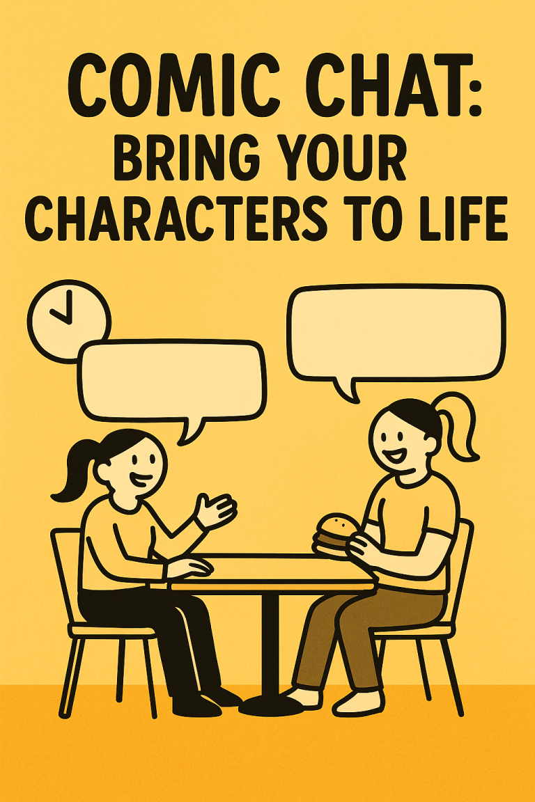 Comic Chat: Bring Your Characters to Life! - Curious Mindz Singapore